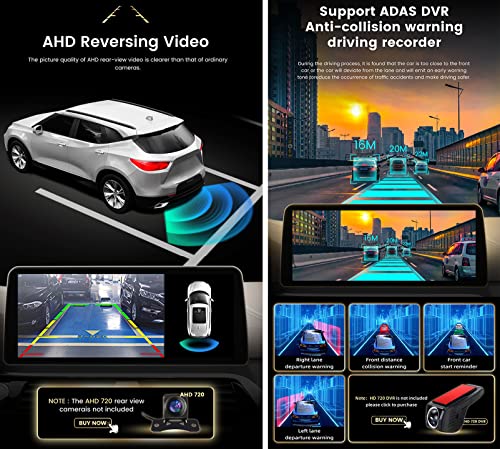 Android 12 Car Stereo GPS Sat Nav for BMW 5 Series F10/F11 520 523 525 530 Touchscreen Multimedia Player Mirror Link TPMS CarPlay + DVR,8-core 4+64-2013-2016 NBT 12.3 inch