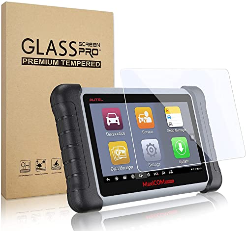 Compatible for Autel MaxiCOM MK808BT/MK808/MK808TS Tempered Glass Screen Protector,for Autel MaxiCheck MX808/ MaxiPRO MP808/ MP808K Screen Protector, Tempered Glass Film for Autel MaxiDAS DS808/DS808K/MaxiIM IM508