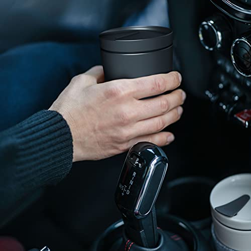 Villeroy & Boch Manufacture Rock Coffee To Go mug, Premium Porcelain, 350 ml, matt black