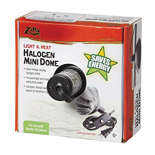 Halogen Mini Dome - Lighting & Heating w/ Mini Watts | Includes DBDPet Pro-Tip Guide