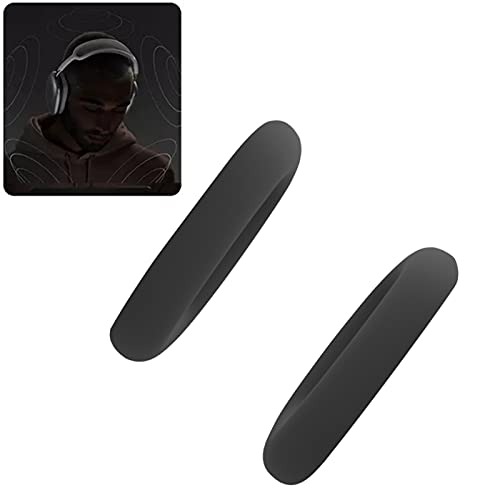 Tucana Silicone Earpad Case Compatible for AirPods Max, Earcup Cover Protector Black