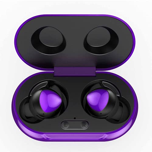Urbanx Street Buds Plus True Bluetooth Earbud Headphones for Samsung Galaxy Note Pro 12.2 3G - Wireless Earbuds w/Noise Isolation - Purple (US Version with Warranty)