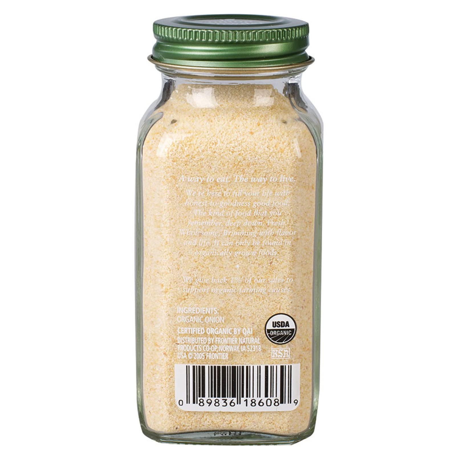 Simply Organic White Onion Powder, Certified Organic | 3 oz | Allium cepa (Pack of 2)