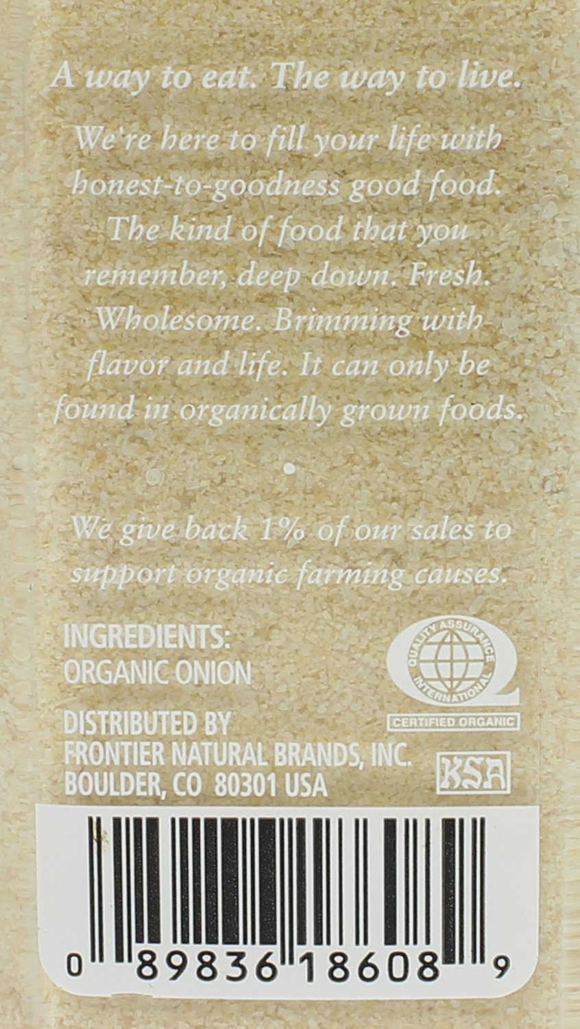 Simply Organic White Onion Powder, Certified Organic | 3 oz | Allium cepa (Pack of 2)