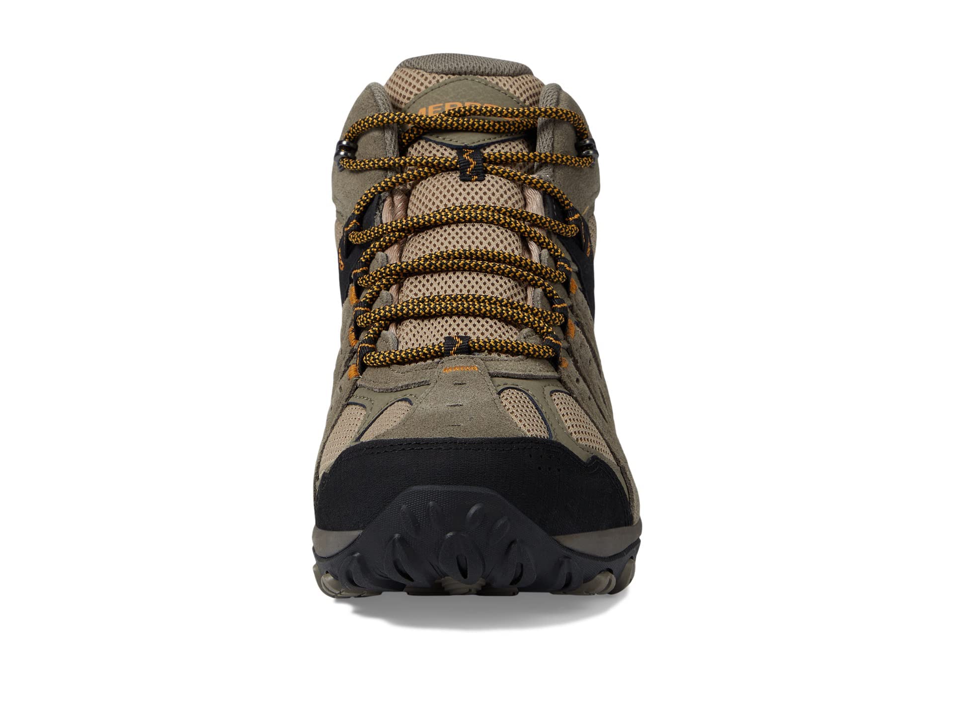 Merrell Accentor 3 Mid Wp - Shoes for Men - Leather and Textile Upper - Round Toe - High-top Design Pecan 9 W