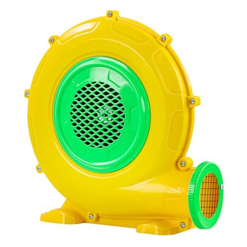 Byjoph Inflatable Blower Bounce House Air Blower, 1HP 565CFM 110V 60Hz for Commercial Inflatable Arch, Jumper, Bouncy Castle (1HP)