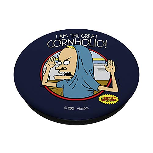 Beavis And Butt-Head I Am The Great Cornholio PopSockets PopGrip: Swappable Grip for Phones & Tablets