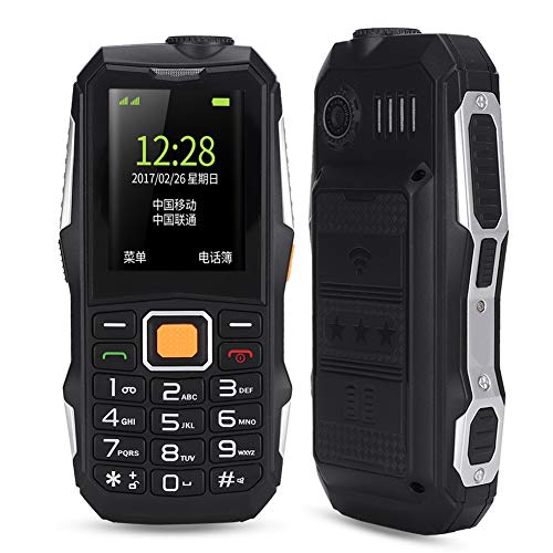 Seniors Cell Phones Dual SIM Dual Standby, 32 + 32M Unlocked Phone GSM Mobile Unlocked Cell Phones for Seniors, Bar Style Unlocked Keyboard Phone for The Elderly, Parents, People with Poor Eyesight
