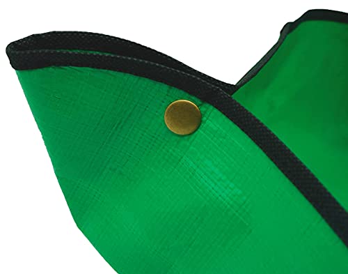 XATDOMESD (39.5x39.5) Inch Foldable Gardening Mat,Plant Repotting Mat,Waterproof Thicken PE Mat, Anti Dirty Tarp, Green