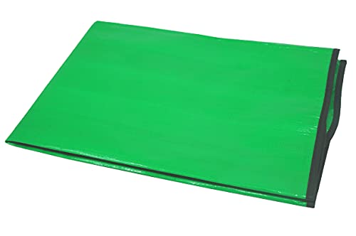 XATDOMESD (39.5x39.5) Inch Foldable Gardening Mat,Plant Repotting Mat,Waterproof Thicken PE Mat, Anti Dirty Tarp, Green