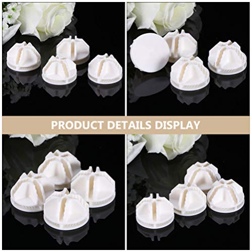 DOITOOL 30Pcs Wire Cube Connectors Wire Grid Cube Organizer Connector Snap Organizer Storage Cube Connector for Modular Organizer Closet Wire Cubes