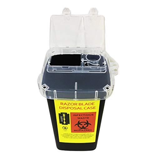 Storage Container Barbershop Disposable Blade Tattoo Needles Square Waste Storage Box Container