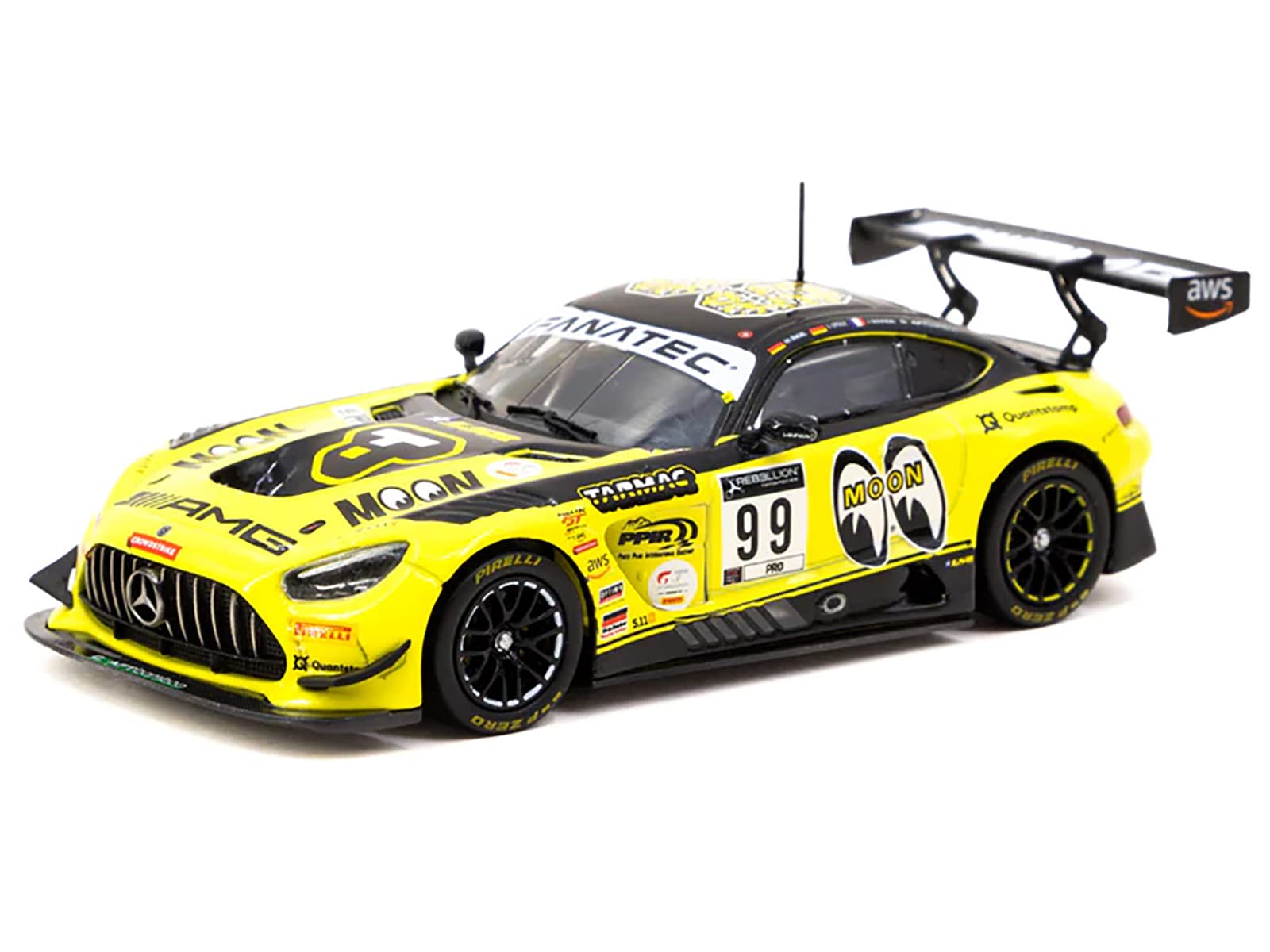 AMG GT3#99 "Mooneyes Indianapolis 8 Hours (2021) "Hobby43 Series 1/43 Diecast Model Car by Tarmac Works T43-023-21IND99