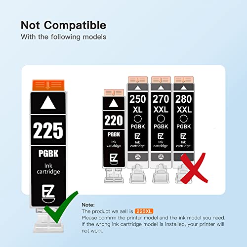 E-Z Ink (TM Compatible Ink Cartridge Replacement for Canon CLI-226 CLI226 CLI 226 to use with Pixma MG6120 MG6220 MG8120 MG8220 MG8120B (Gray, 3 Pack)