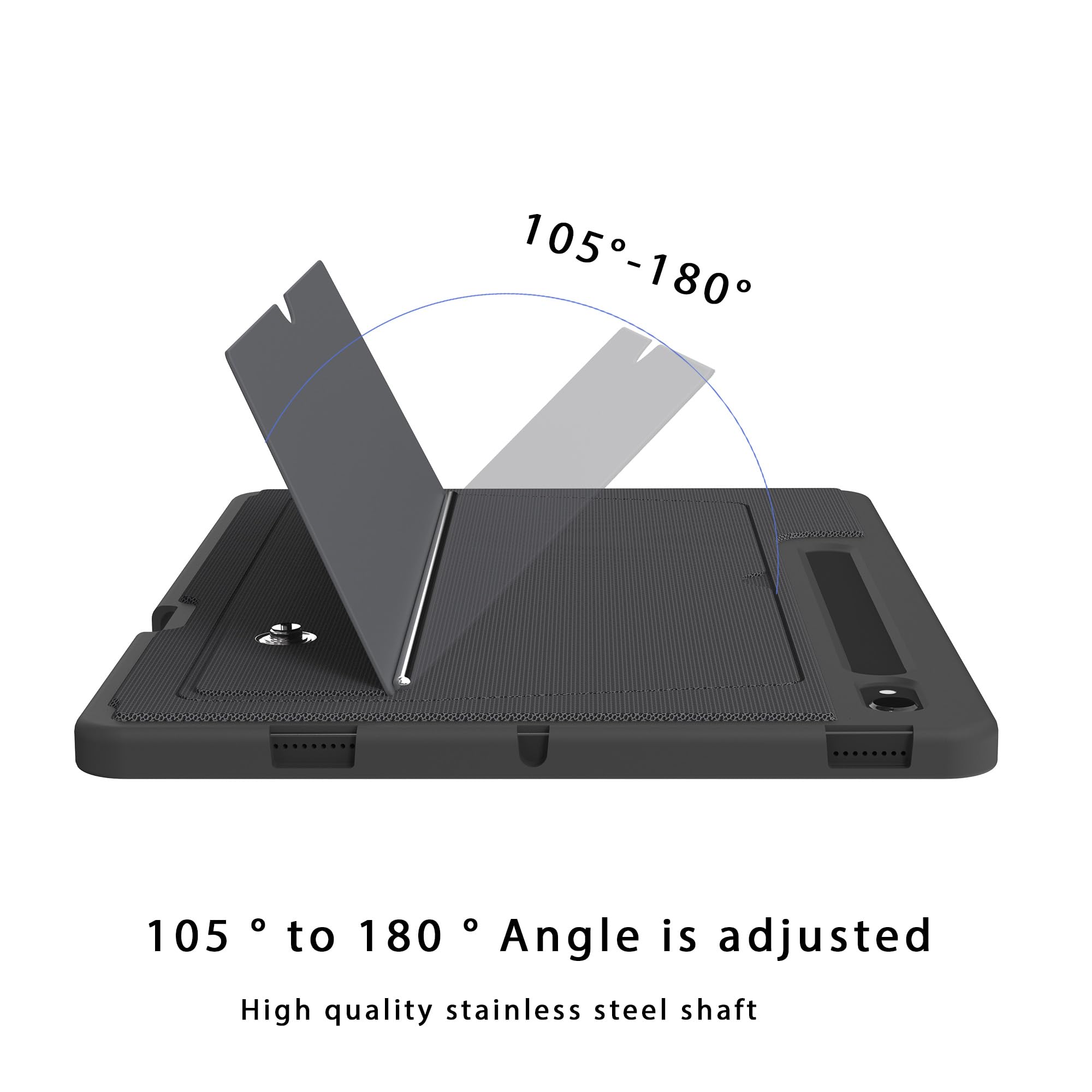 HEAPAO Galaxy Tab S7 FE/S7 Plus/S8 Plus Case with Detachable Keyboard - 7 Color Backlit, Smart Touchpad, Multi-Angle Stands - Keyboard Cases for 12.4" Samsung Galaxy Tab S8+ 2022/S7 FE 2021/S7+ 2020
