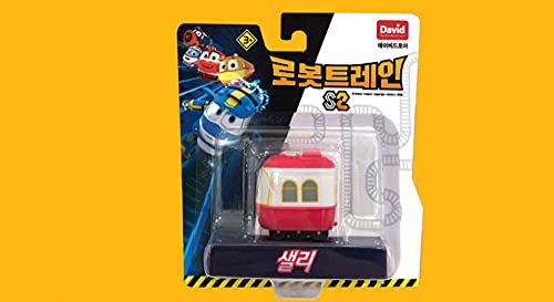 Robot Trains Season 2 Korean Animation Character Die-Casting Train Selly 2" Action Figure Toy, Ages 3 and up
