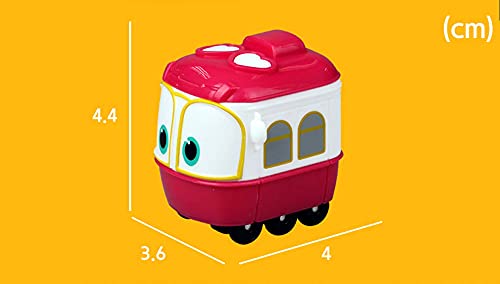 Robot Trains Season 2 Korean Animation Character Die-Casting Train Selly 2" Action Figure Toy, Ages 3 and up