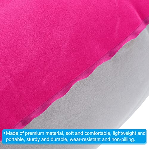 PATIKIL Travel Neck Pillow, U Shaped Pillow Portable Head Neck Support Travel Neck Flight Pillow for Airplane Train Office, Pink