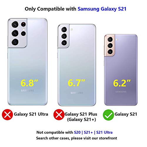 JIAXIUFEN Galaxy S21 Case Gold Sparkle Glitter Marble Slim Shockproof TPU Soft Rubber Silicone Cover Phone Case for Samsung Galaxy S21 5G 6.2 inch 2021 Pink Purple