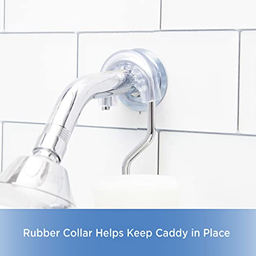 Kenney EasySlide 4 Way Adjustable Caddy Solution, Chrome