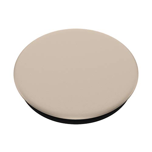 Brown Light Beige Earthy Pastel Color Simple Minimal PopSockets Swappable PopGrip