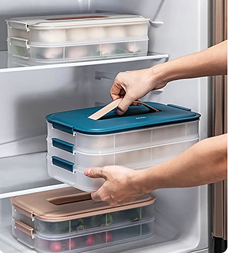 WonLiq Bacon Storage Containers with lids airtight Bacon Cold Cuts Deli Meat Saver Food Storage Container for Refrigerators,Freezer