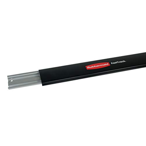 Rubbermaid Fasttrack Garage Storage Vertical Ball Rack & Fasttrack Garage Storage System Rail, 84", 1784416