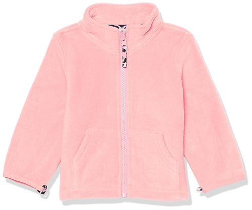 The Children's Place,And Toddler Heavy 3 in 1 Winter Jacket,Wind-resistant Water-resistant Shell,Fleece Inner,Cheetah Three Color_Strawberry Cream | STRAWBERRY CREAM,18-24 Monts