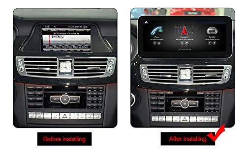 Android 12 Car Stereo GPS Sat Nav for Mercedes-Benz CLS W218 Touchscreen Multimedia Player Mirror Link TPMS CarPlay + DVR,Qualcomm 450 4+64GB 12.5 inch-(2012-2013) NTG4.5