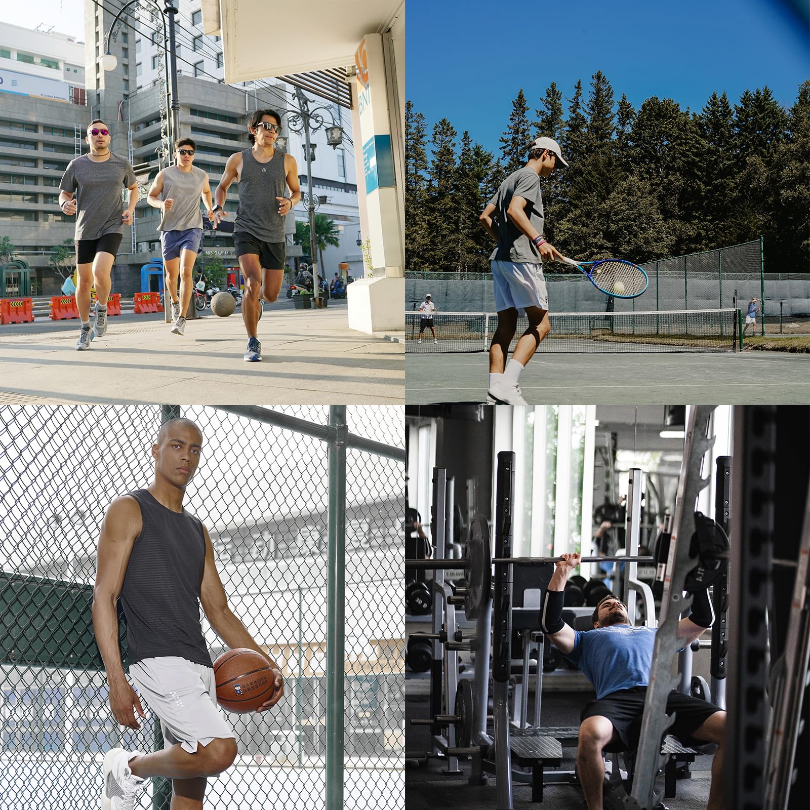 NORTHYARD Men's 10" Athletic Basketball Shorts Workout Gym Quick Dry Shorts Lightweight Mesh Training Shorts for Men Exercise Navy