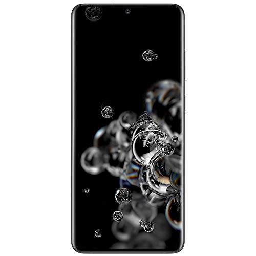 Samsung Galaxy S20 Ultra 5G (128GB, 12GB) 6.9" AMOLED, Snapdragon 865, 108MP Camera, 5G Volte (GSM+CDMA) AT&T Unlocked (T-Mobile, Verizon, Global, Metro) G988U (Fast Wireless Charging Bundle, Black)