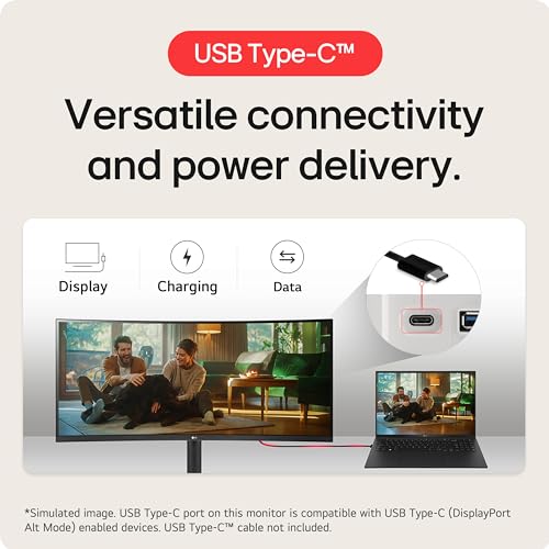 LG Smart Monitor (43SQ700S) -43-Inch 4K UHD(3840x2160) IPS Display, webOS Smart Monitor, ThinQ Home, Magic Remote, USB Type-C, 2X Stereo Speakers, AirPlay 2, Screen Share, Bluetooth,White