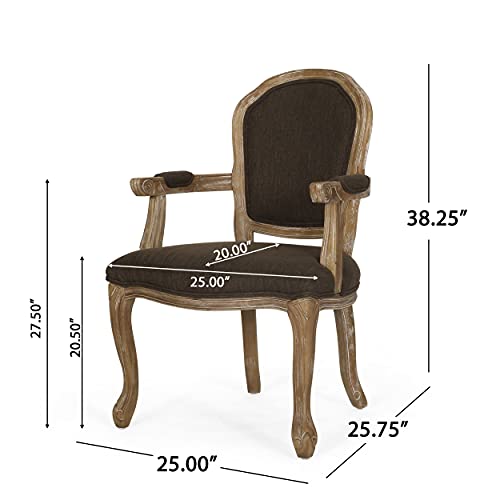 Christopher Knight Home Baldner Dining Chair Sets, Brown