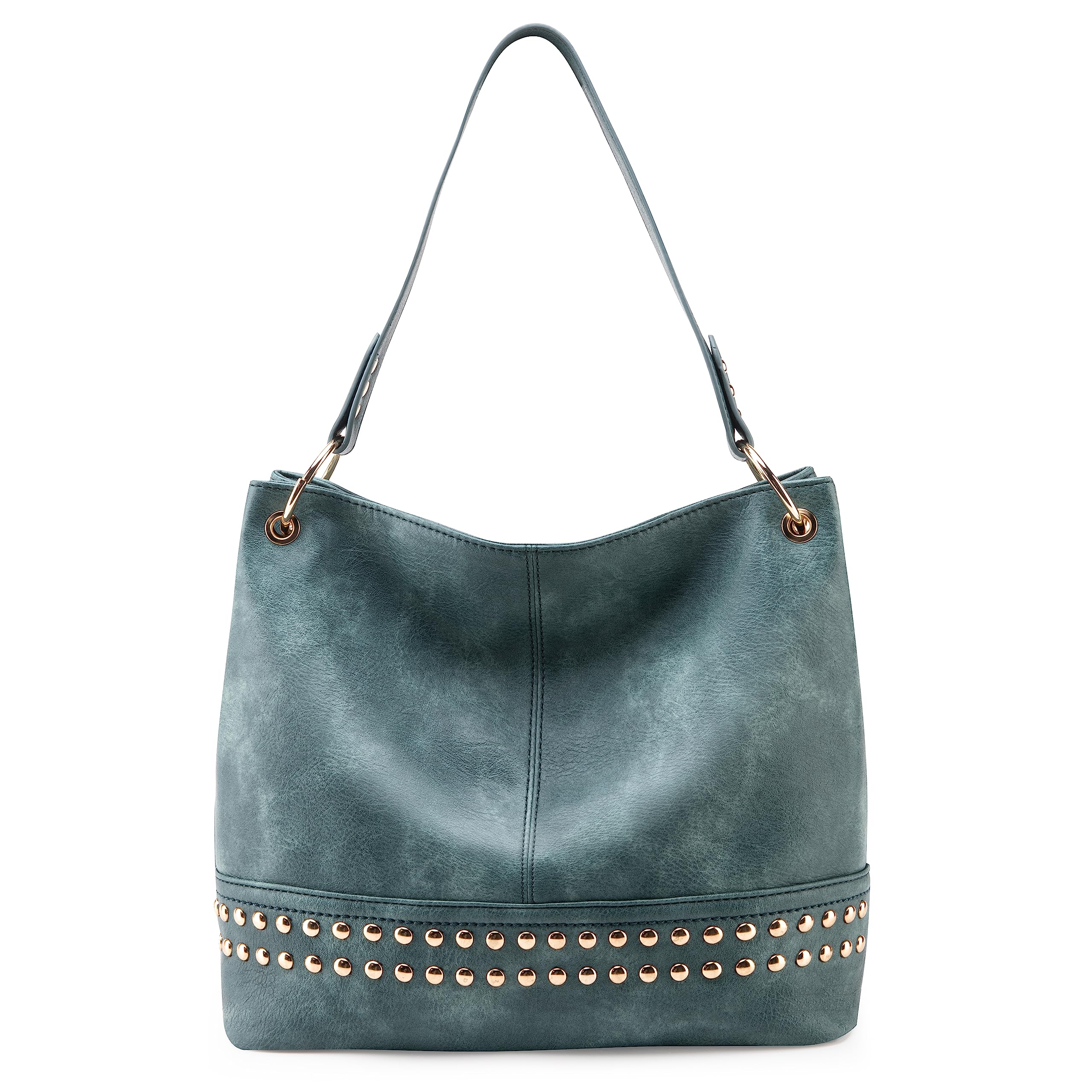 Montana West Large Hobo Bag Leather Purses and Handbags for Women Top Handle Shoulder Satchel Handbags Leather Tote Purse for Women MWC-047DTQ