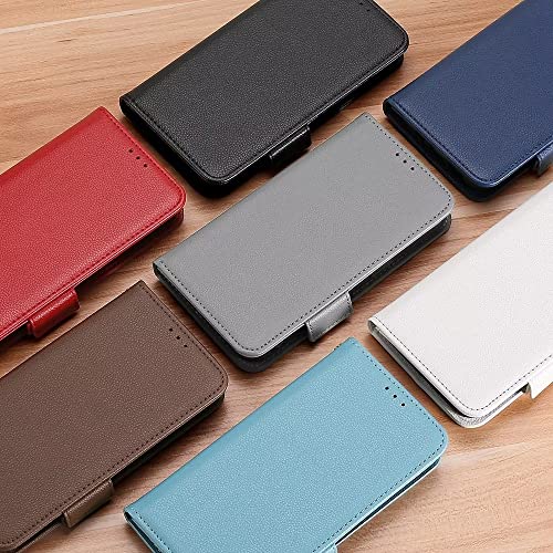 YBROY Case for Samsung Galaxy Z Flip 4 5G, Magnetic Flip Leather Premium Wallet Phone Case, with Card Slot and Folding Stand, Case Cover for Samsung Galaxy Z Flip 4 5G.(Black)