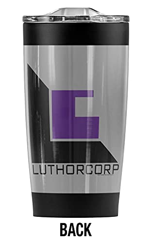 Logovision Smallville Luthorcorp Stainless Steel Tumbler 20 oz Coffee Travel Mug/Cup, Vacuum Insulated & Double Wall with Leakproof Sliding Lid | Great for Hot Drinks and Cold Beverages
