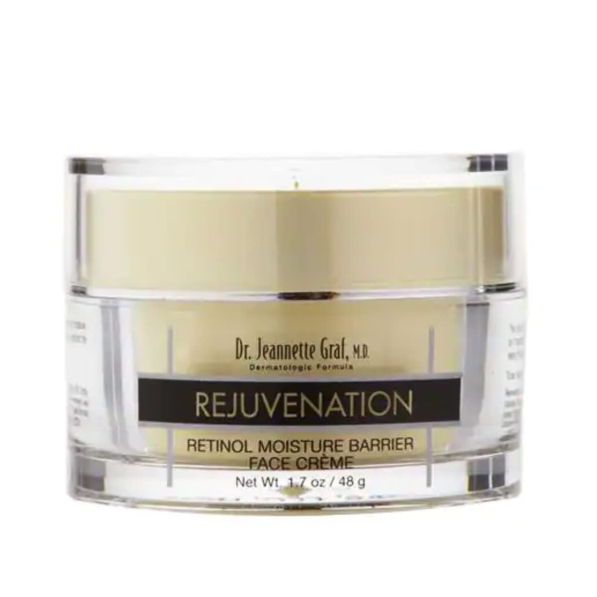 Dr Jeannette Graf Rejuvenation Retinol Moisture Barrier Face Crème 1.7 oz - Moisturizing Face Cream with Retinol - Face and Neck anti-aging cream