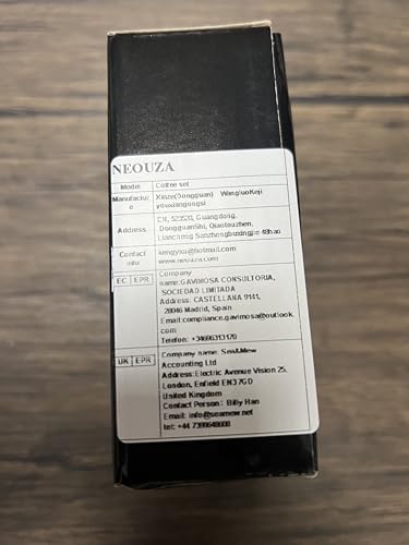 NEOUZA Coffee Round Paper Filter Container Shower Screen Holder for Espresso Machine Portafilter Moka Pot AeroPress, White Ash
