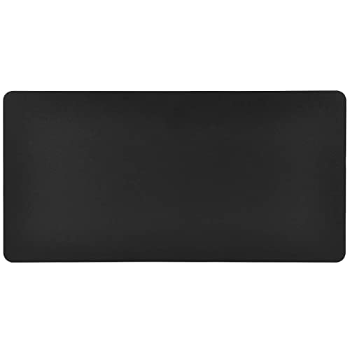 Tangkula 55 x 28 Inches Universal Relevance Table Top, Solid One-Piece Wooden Desktop for Height Adjustable Electric Standing Desk Frame, Rectangular Countertop for Stand Up Desk (Black)