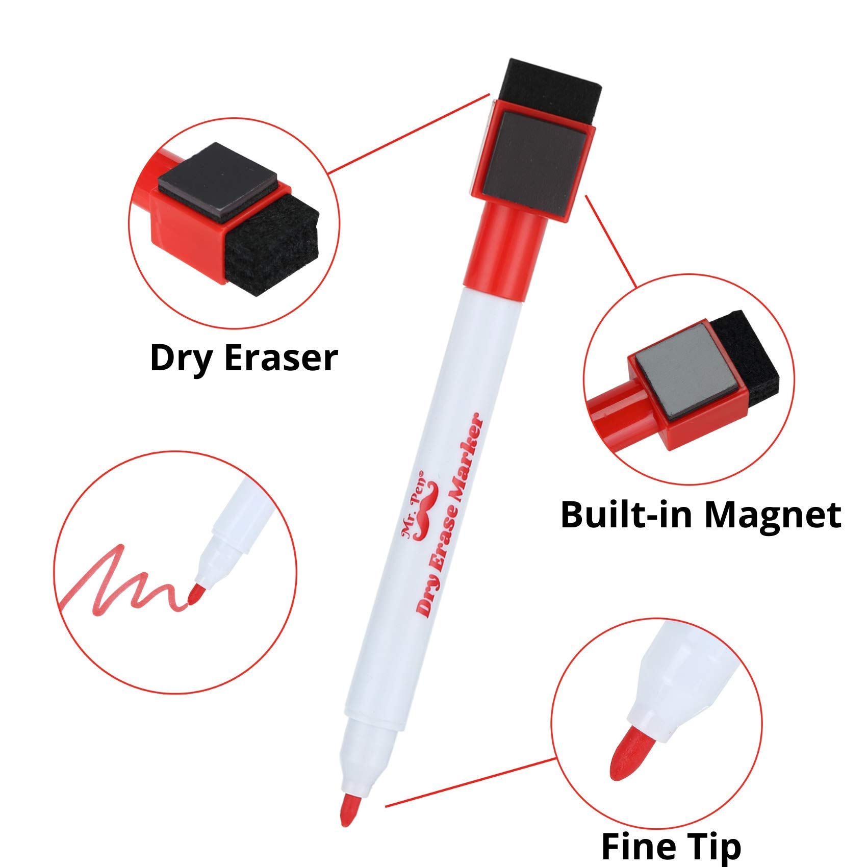 Mr. Pen- Dry Erase Board and Magnetic Dry Erase Markers