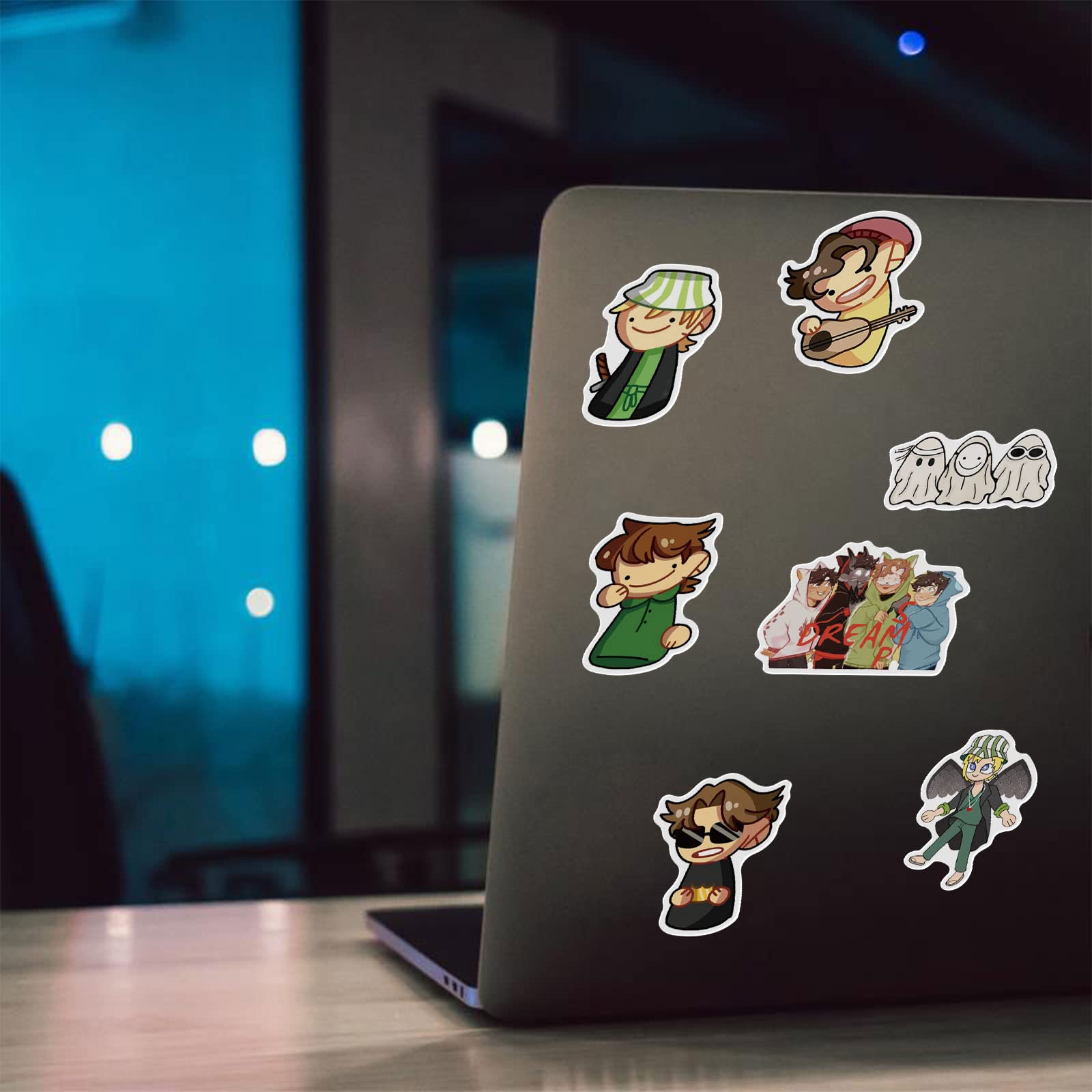100 Pcs Game Stickers Pack 100,Vinyl Waterproof Stickers for Laptop & Water Bottles,Aesthetic Skateboard Stickers for Teens (smp01-B)