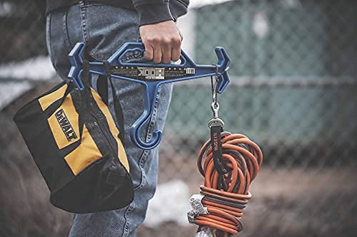 Tough Hook Original Hanger Max Pack Set of 4 | 2 Blue and 2 Red |USA Made | Multi Pack