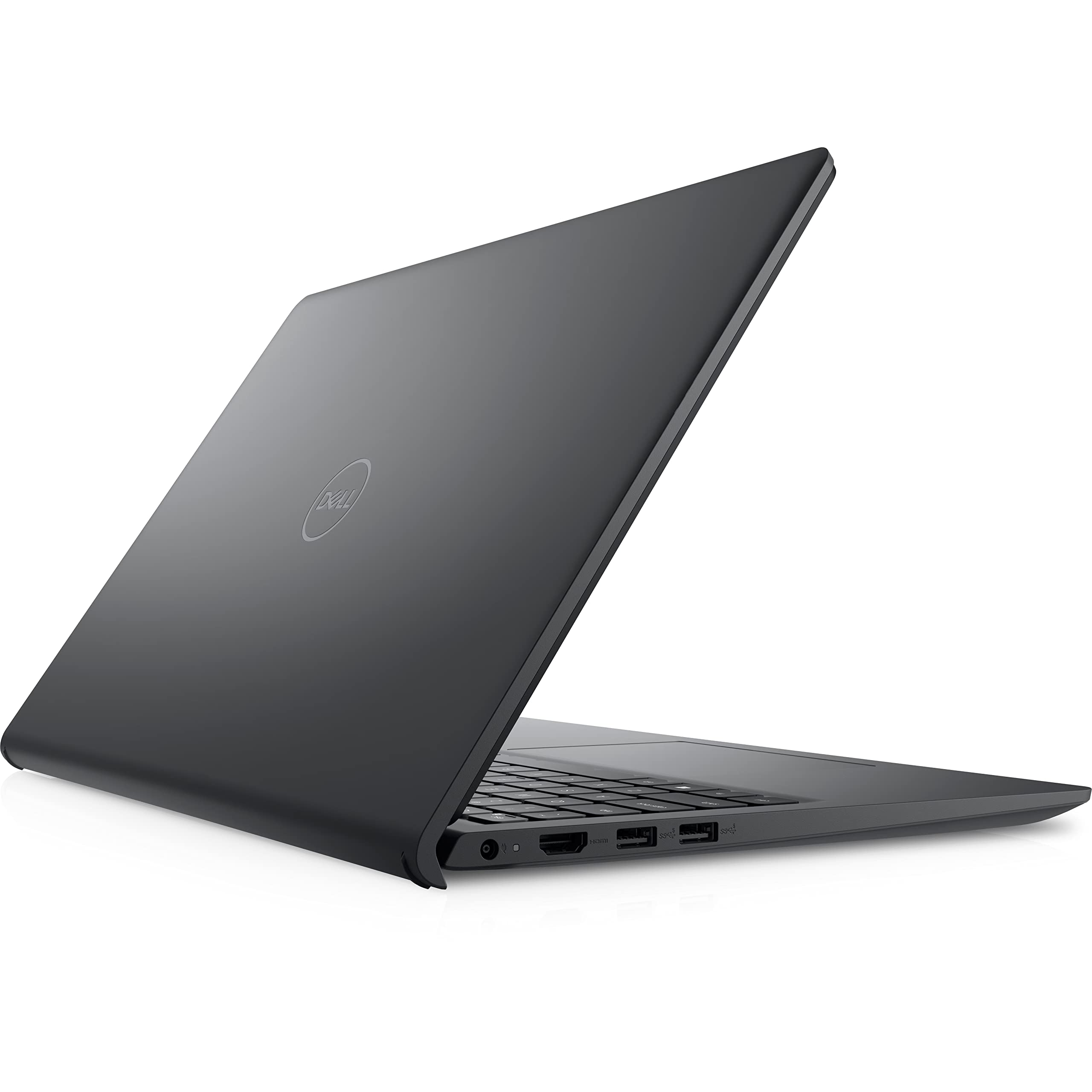 Dell Inspiron 15 3000 3521 15.6" Laptop Computer, Intel Celeron N4020 up to 2.8GHz, 4GB DDR4 RAM, 128GB PCIe SSD, 802.11AC WiFi, Bluetooth, HDMI, Webcam, Carbon Black, Windows 11 S