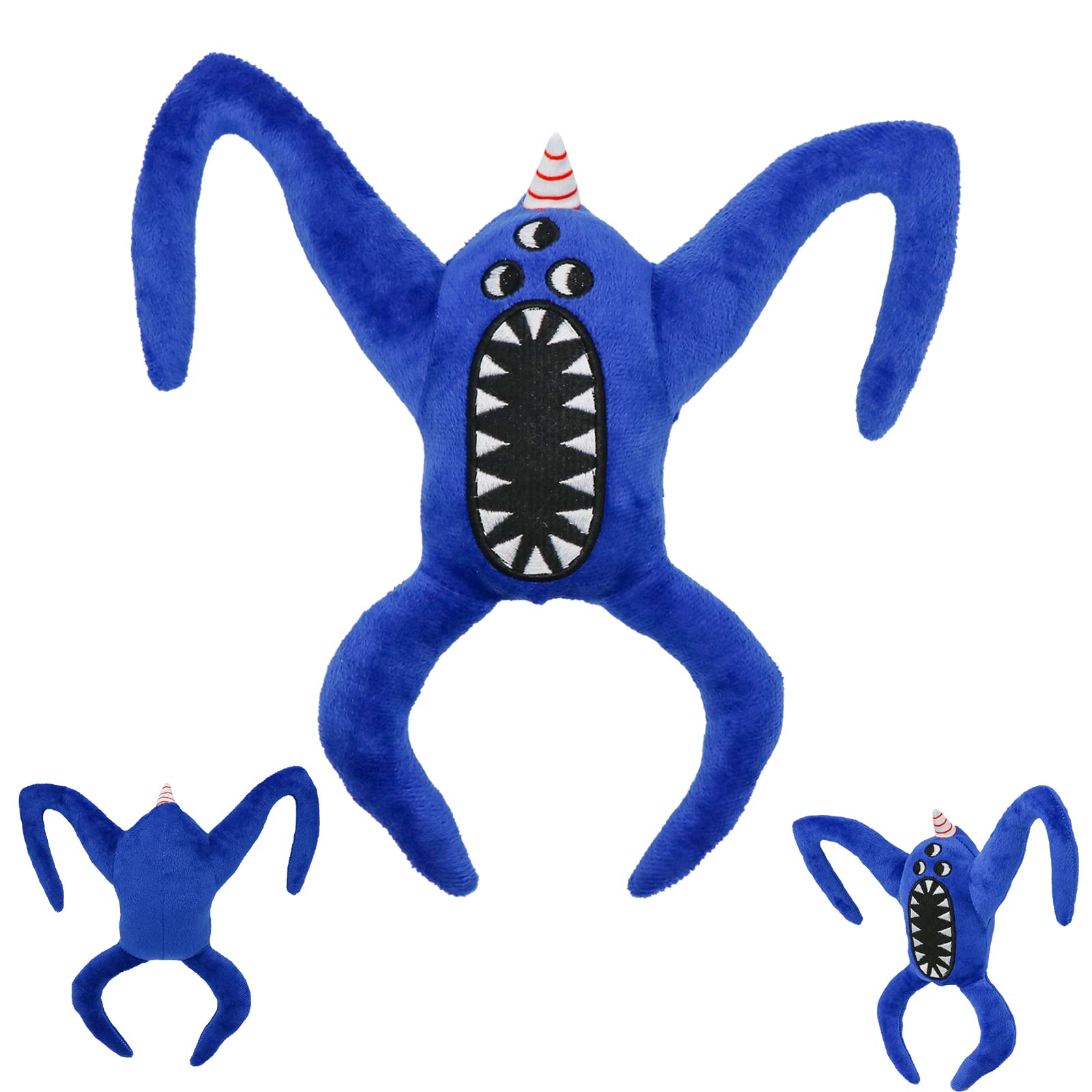 Lesome The Amazing Digital Circus Plush,Pomni Plush Jax Plush Toy Gift, Fun and Whimsical Stuffed Figure Doll for Kids Adults,Birthday Christmas Choice (Blue)
