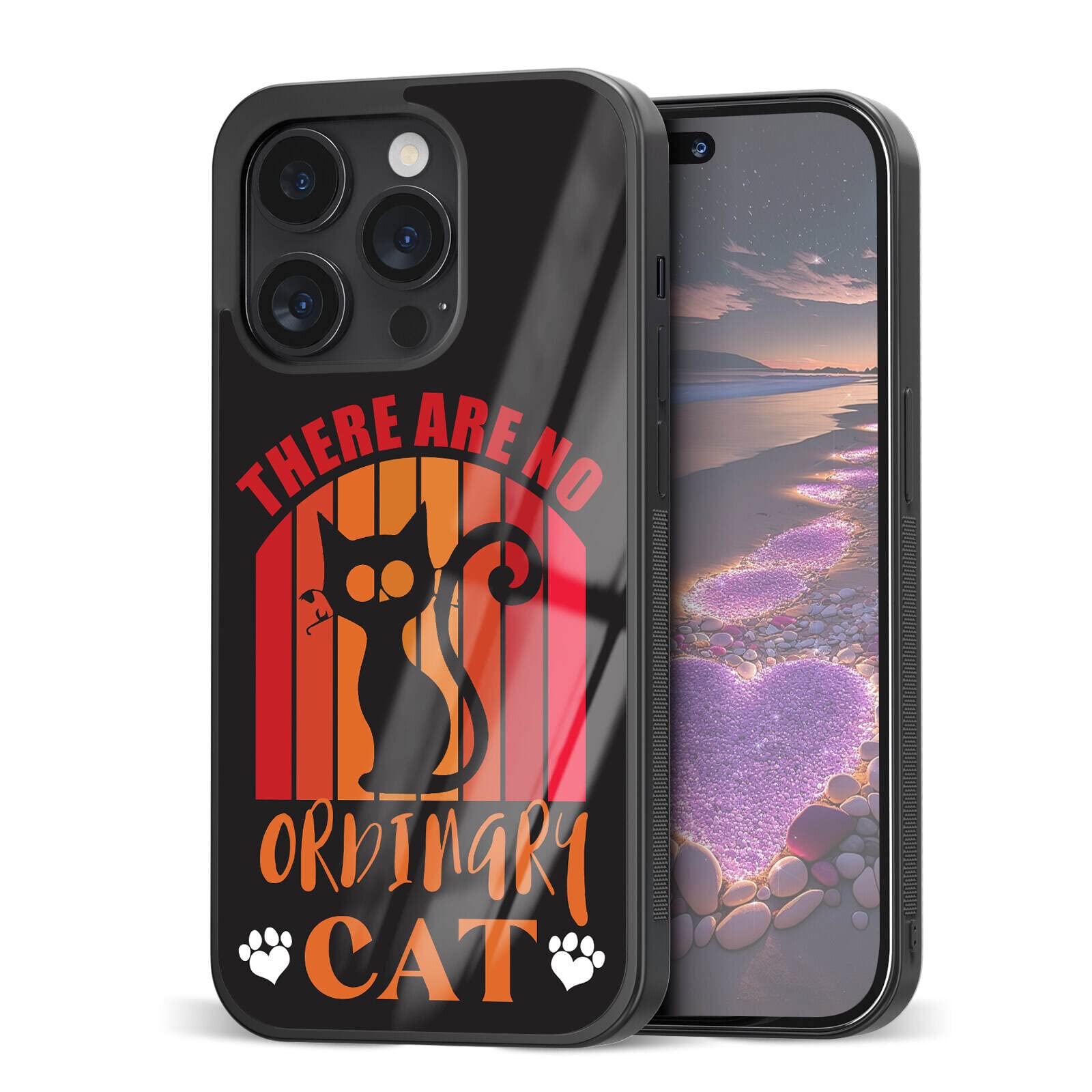 Personalized Cats Phone Cases for Dog Lover Mom Dad Women Men Red Cute Cat Design Protection Cover for Samsung Galaxy S10 S20 S21 S22 S23 S24 S25 Ultra Plus FE Edge for iPhone Moto for Pixel