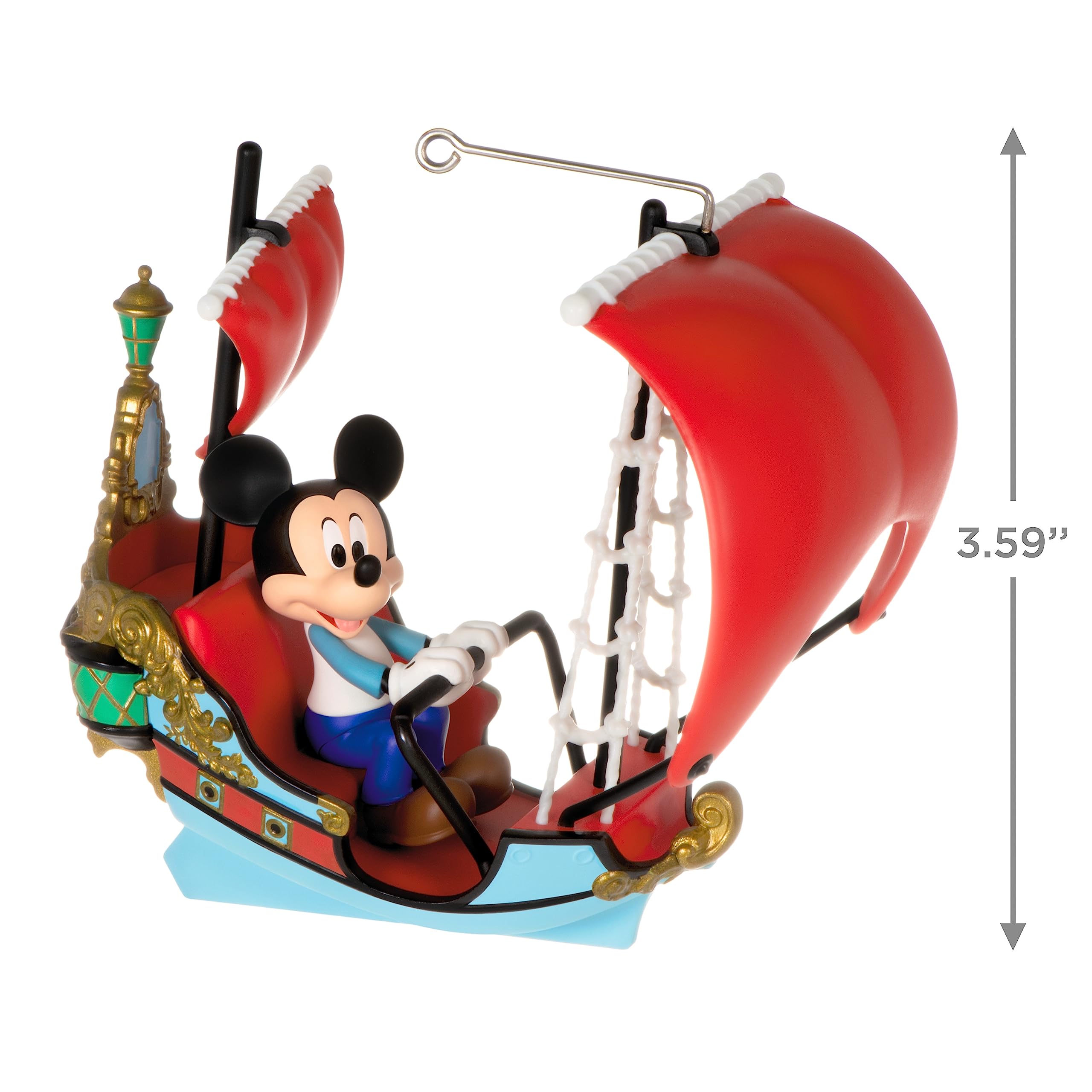 Hallmark Keepsake Christmas Ornament 2023, Disney Peter Pan's Flight Off to Never Land!, Gifts for Disney Fans