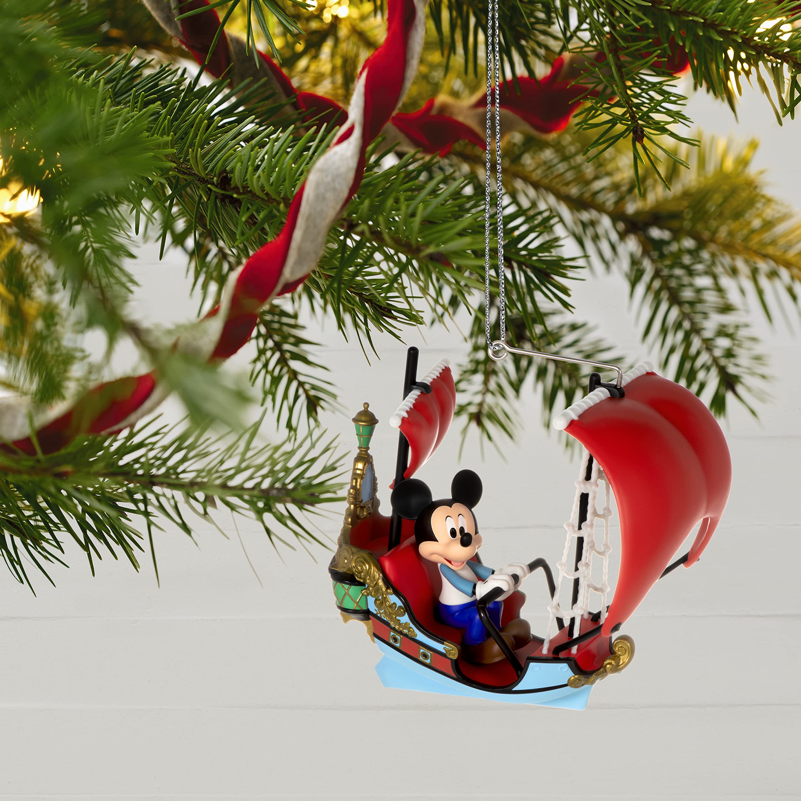Hallmark Keepsake Christmas Ornament 2023, Disney Peter Pan's Flight Off to Never Land!, Gifts for Disney Fans
