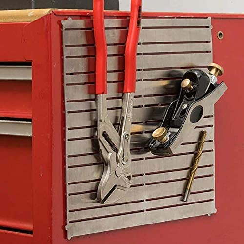 Kings County Tools 12β x 12β Magnetic Panel Tool Holder | Organize Your Workshop | Avoid Garage Shelf & Drawer Clutter | Keep Tools at Your Ready | Affix Onto Most Walls and Surfaces