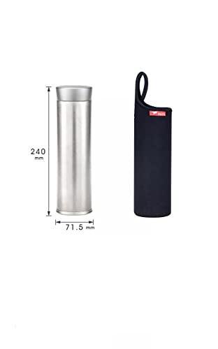 KEITH TITANIUM Ti3101 Zero-Plastic Vacuum Bottle β 18.6 fl oz
