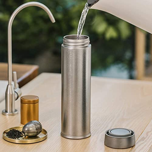 KEITH TITANIUM Ti3101 Zero-Plastic Vacuum Bottle β 18.6 fl oz